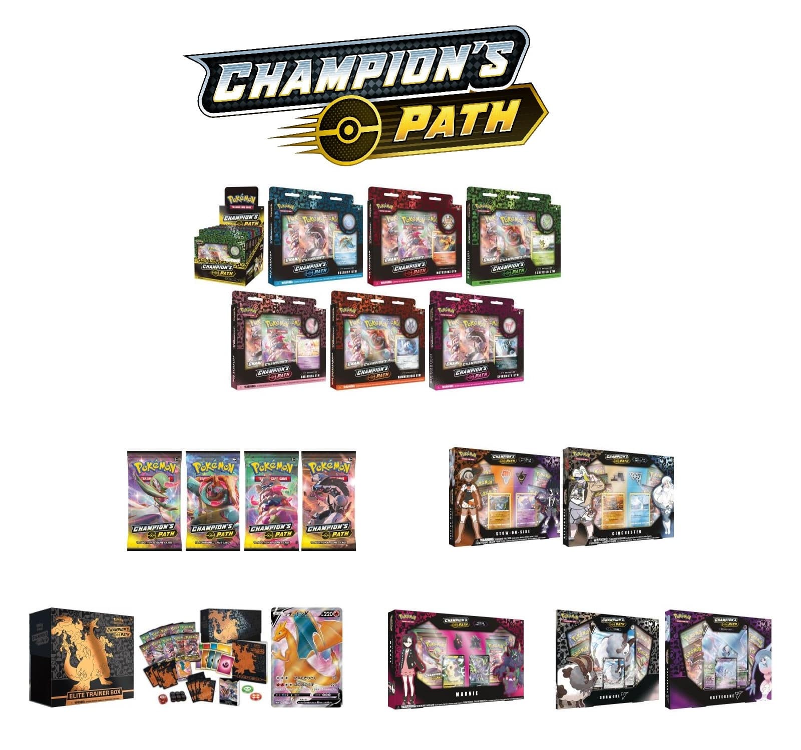Embark on an exciting new adventure with Pokémon TCG: Champion's Path ...