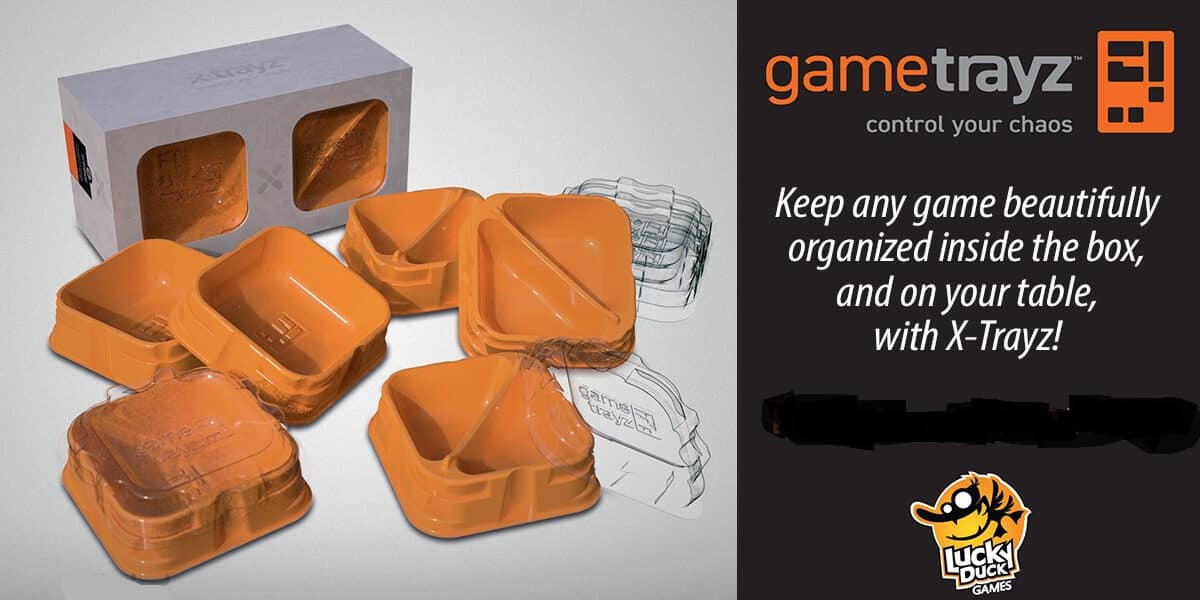 Lucky Duck Games Will the new GameTrayz X-Trayz - CrystalCommerce Blog