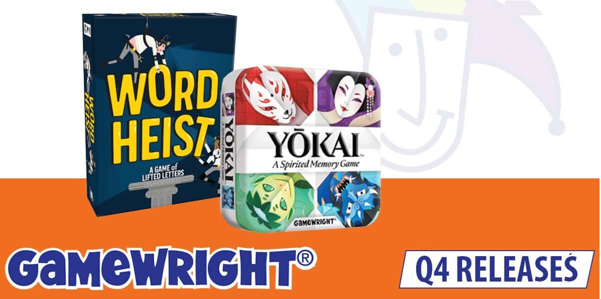 Yokai & Word Heist - Gamewright - CrystalCommerce Blog