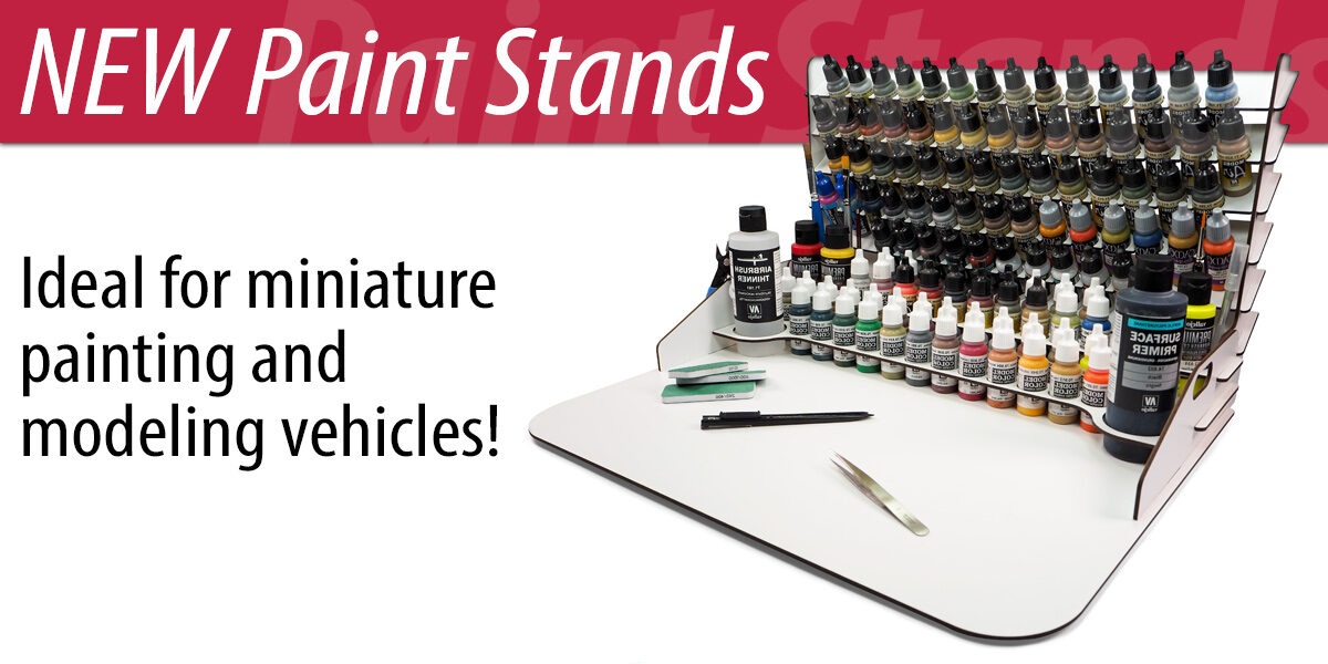 Vallejo will release the new four Paint Stands - CrystalCommerce Blog